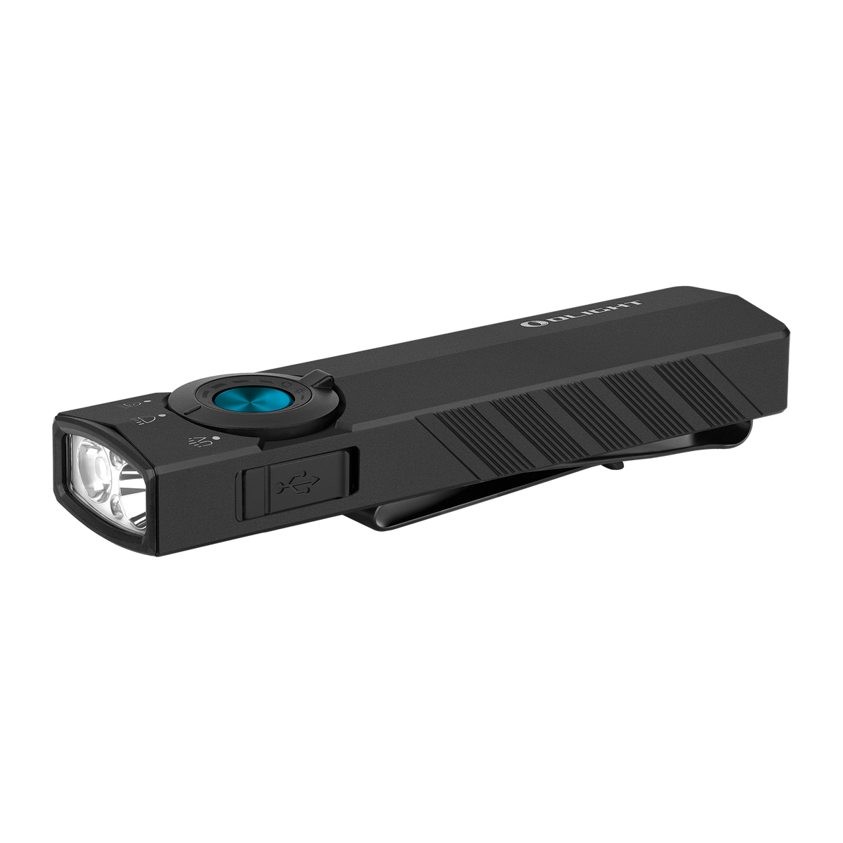 Olight ArkPro Lite 1200 Lumen Rechargeable EDC Flashlight with UV Light ...